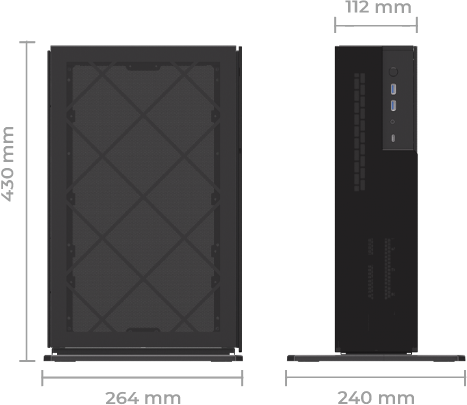 ModFree Mini｜In Win｜株式会社アユート PCパーツ・VR・オーディオ等周辺機器 総合代理店
